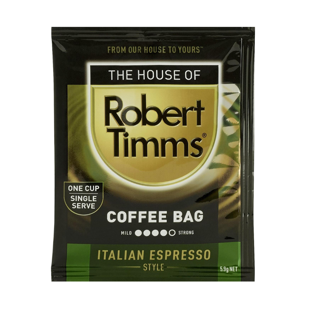 Robert Timms Italian Espresso Coffee Bag (100) — The Cleaners Room
