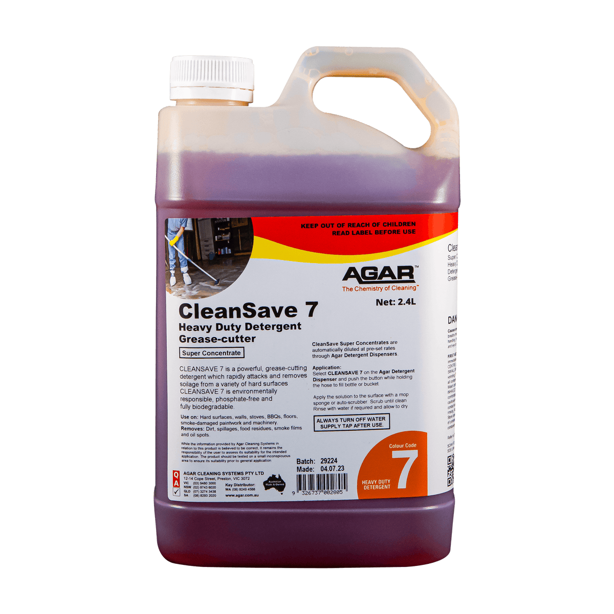 CleanSave 7 Heavy Duty Detergent — The Cleaners Room