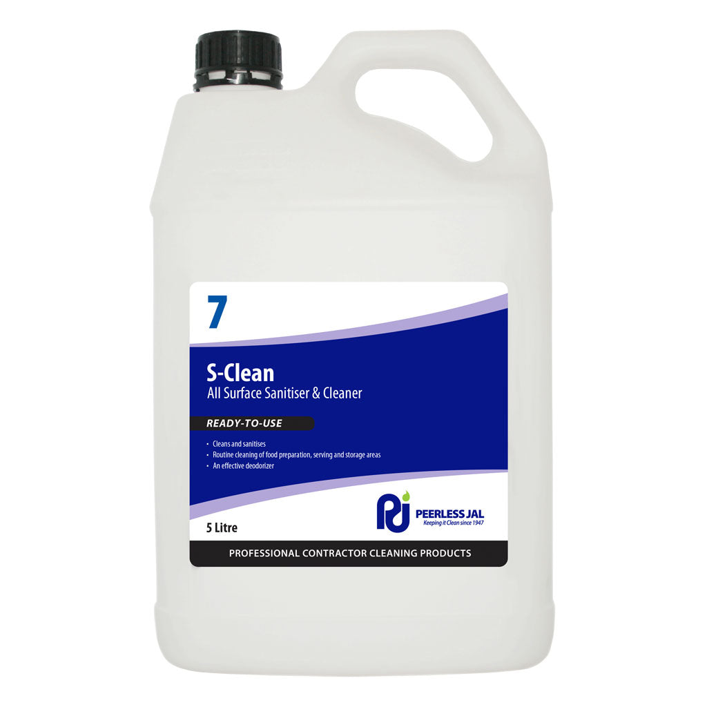 S-Clean All Surface Sanitiser & Cleaner — The Cleaners Room