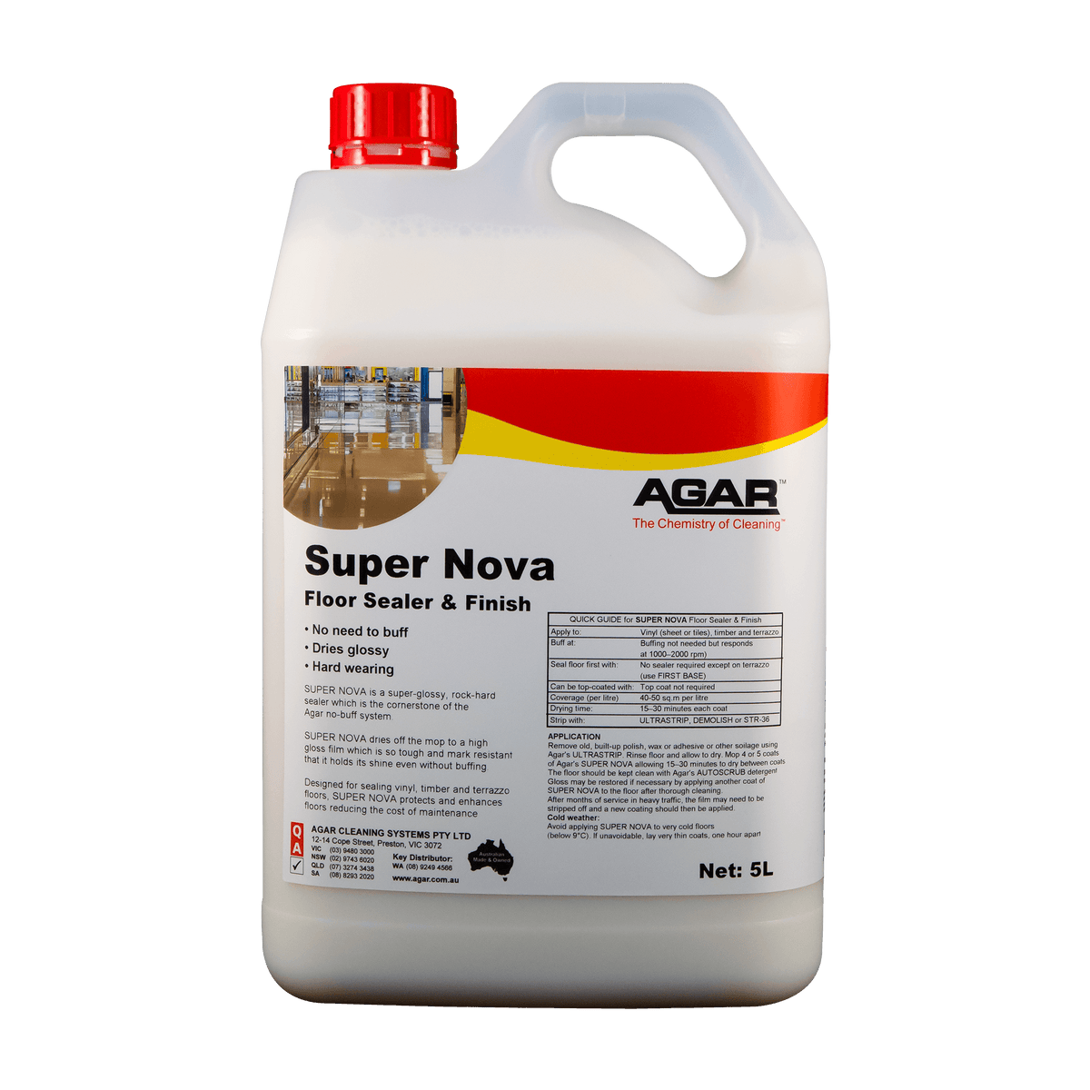 Super Nova Floor Sealer & Finish — The Cleaners Room