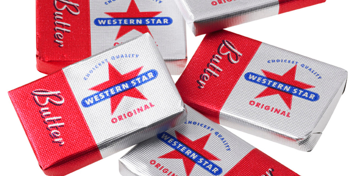 Western Star Butter Portions — The Cleaners Room