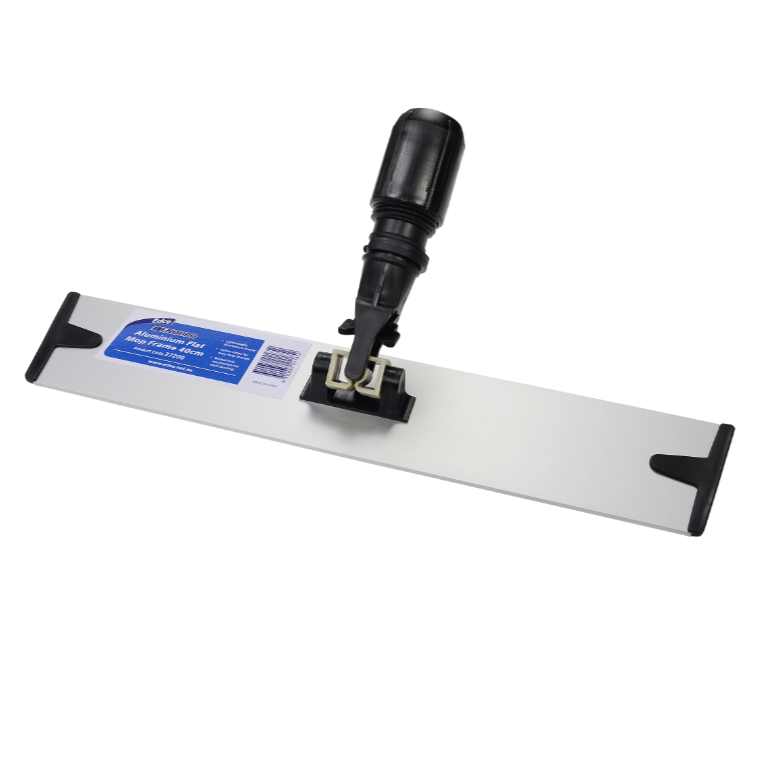 Enduro Aluminium Flat Mop Frame 40cm — The Cleaners Room