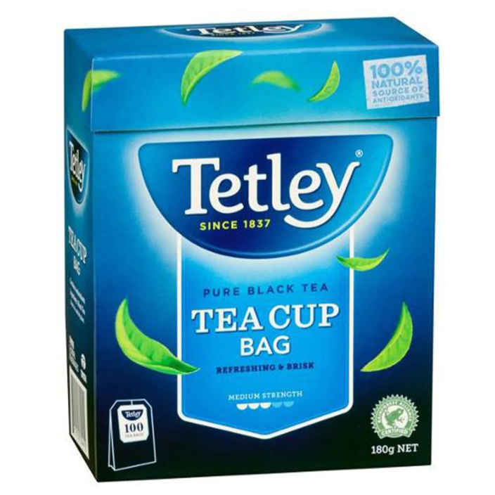 Tetley Teacup Bag (Pack 100) — The Cleaners Room