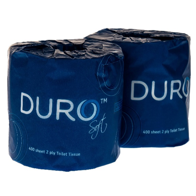 Duro Toilet Rolls 400 Sheet — The Cleaners Room